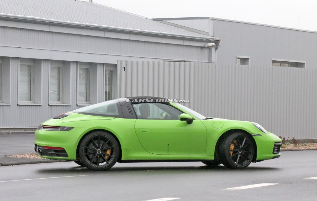 2020 Porsche 911 Targa With Removable Top Photographed Undisguised In ...
