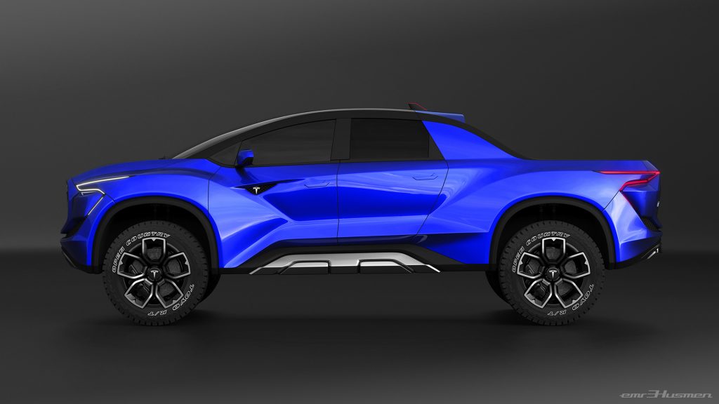We’d Love To See Tesla’s “Blade Runner” Pickup Look Like This | Carscoops