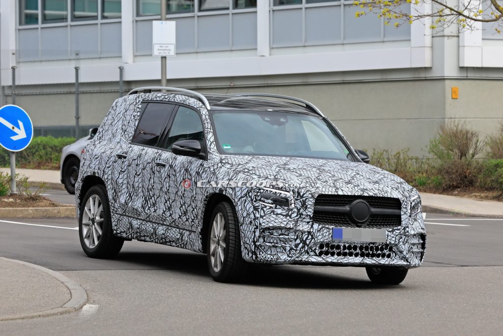 Mercedes-Benz Teases GLB Concept As We Spy The Actual Production Model ...