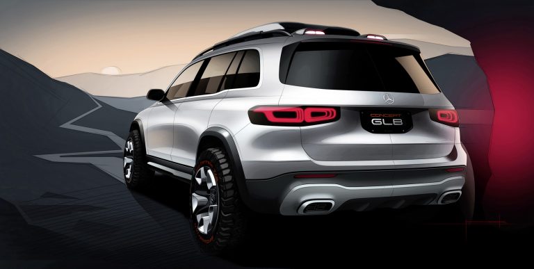 New Mercedes GLB Features Conceptual Rugged Looks In Compact Form ...