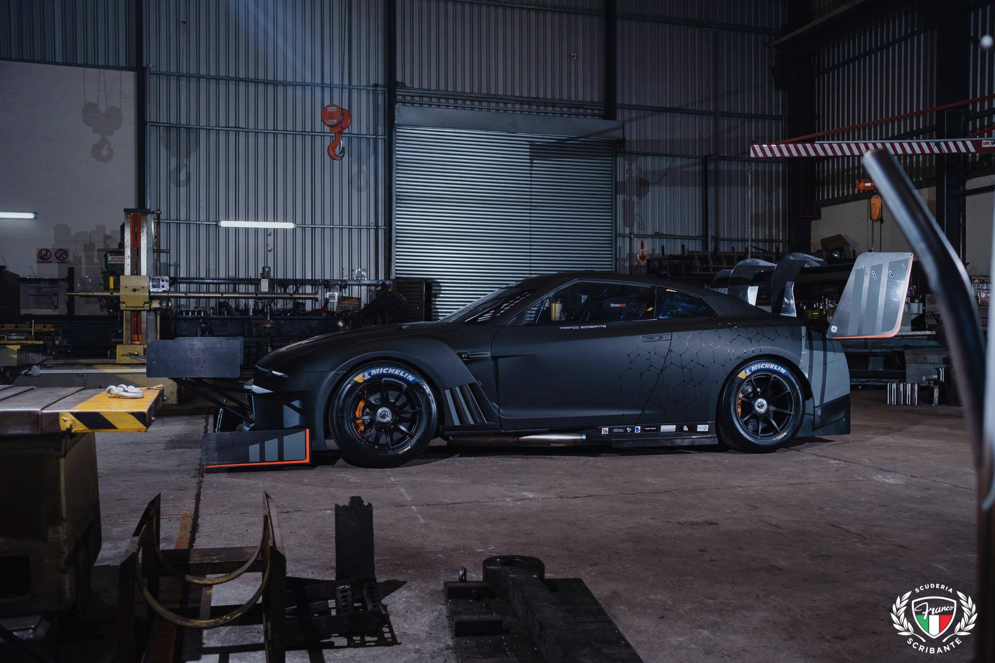 This Nissan GT-R Hillclimb Car Has More Wings Than KFC | Carscoops