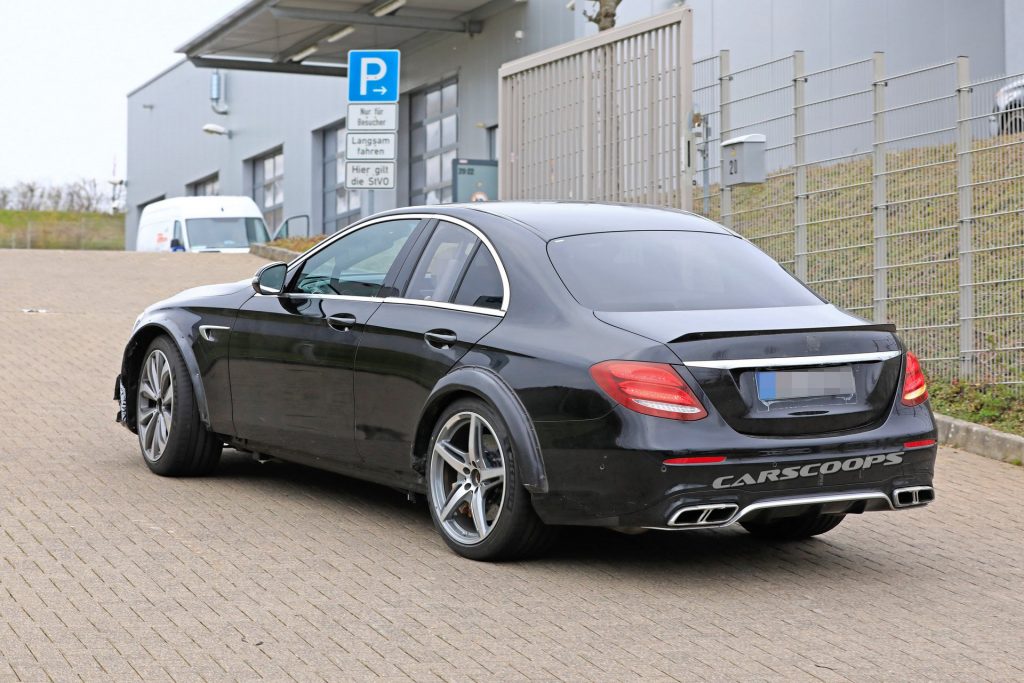 Funny Looking Chopped E-Class Could In Fact Be A Mercedes SL Mule ...