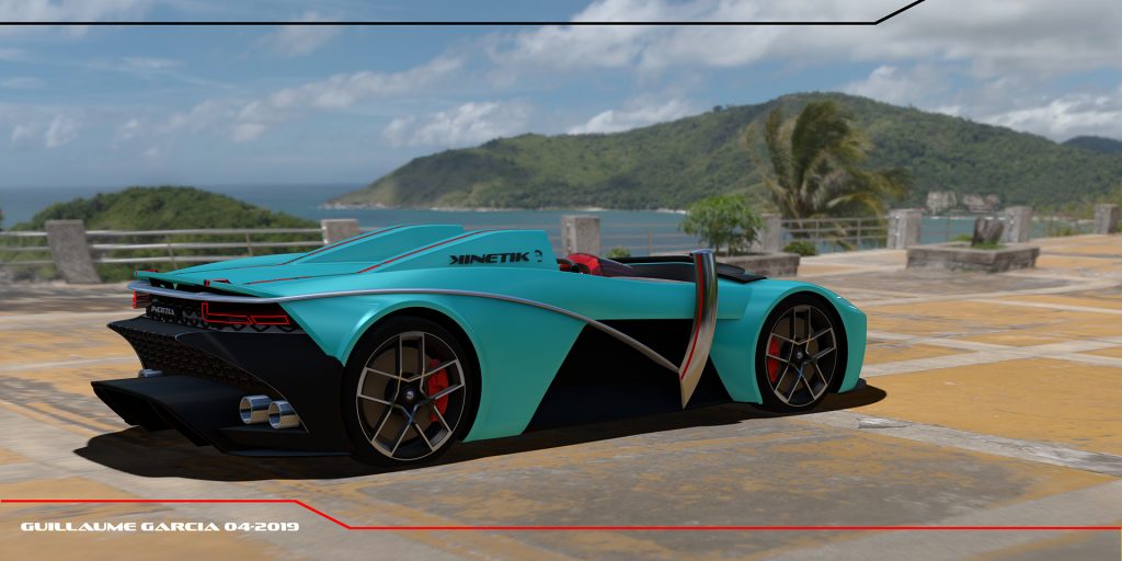 Inertia Kinetik Is One Man’s Take On The Sports Car Of Tomorrow | Carscoops