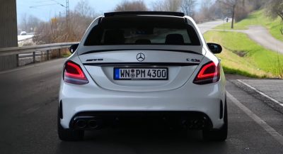 Tuned, 454HP Mercedes-AMG C43 Goes Like A Bat Out Of Hell | Carscoops
