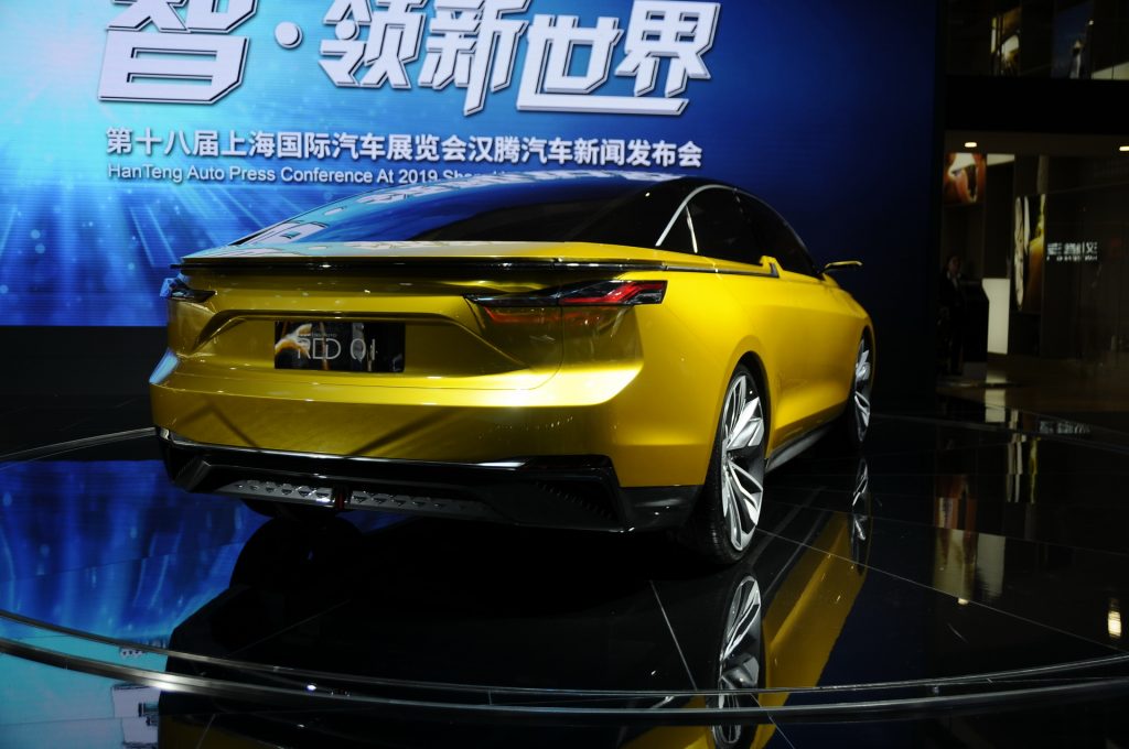 HanTeng Red 01 Is An Interesting EV Concept, Despite The Cheese Grater ...