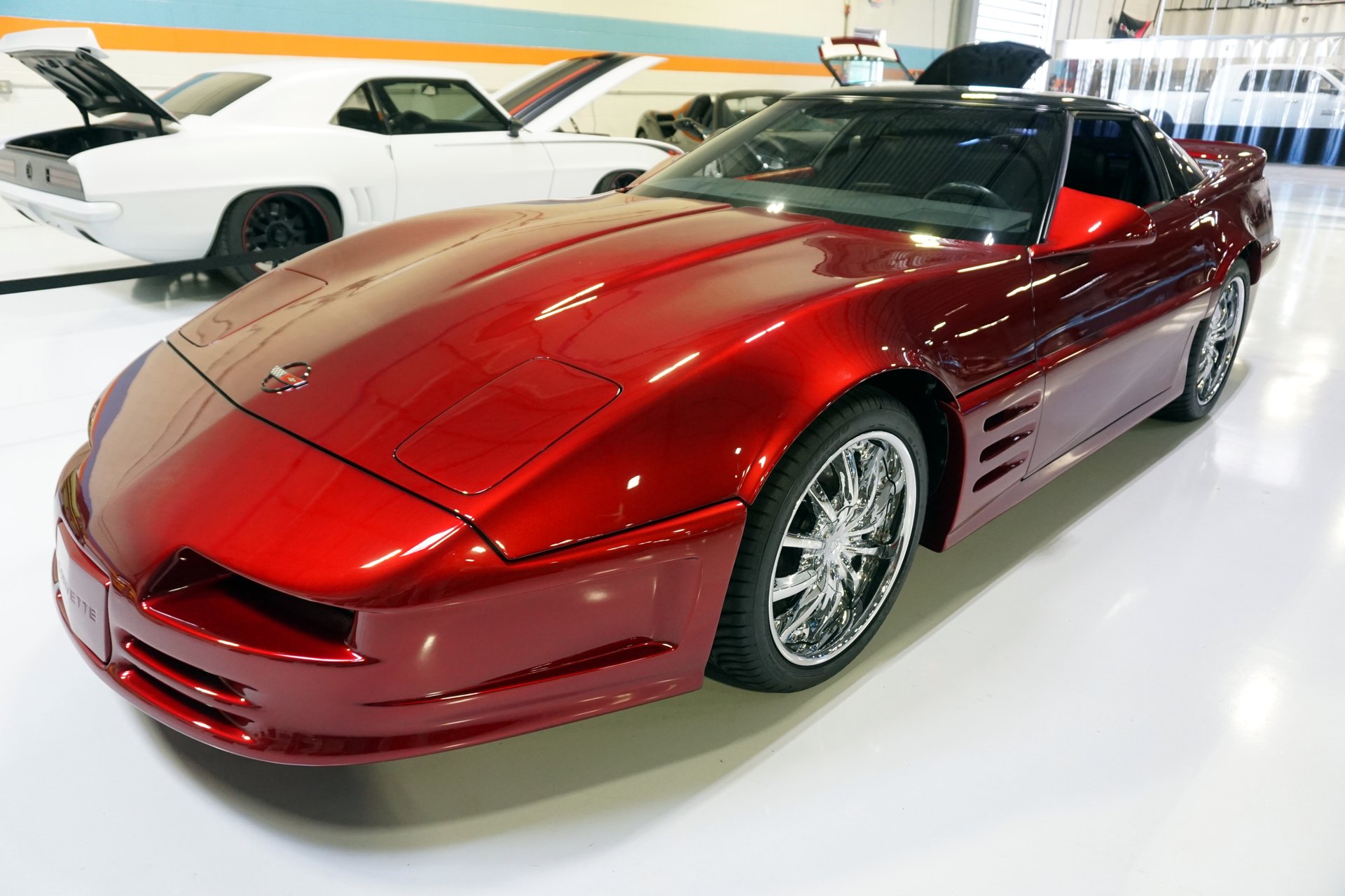 Candy Apple Red 1989 Corvette With “Custom” Body Kit Goes For… $50K ...