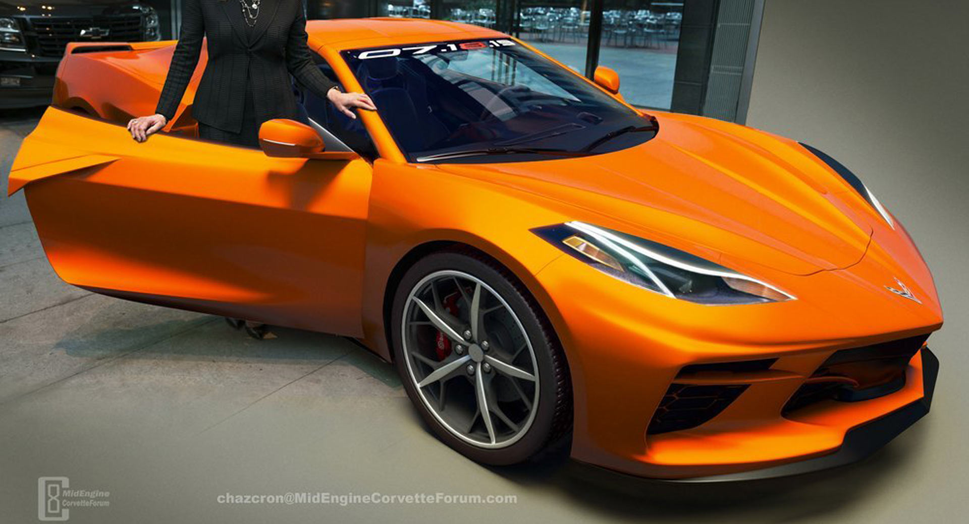 These New C8 Corvette Renderings Have Us Overflowing With Anticipation ...