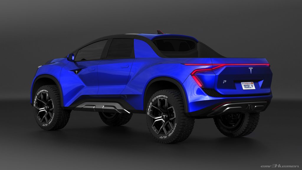 We’d Love To See Tesla’s “Blade Runner” Pickup Look Like This | Carscoops