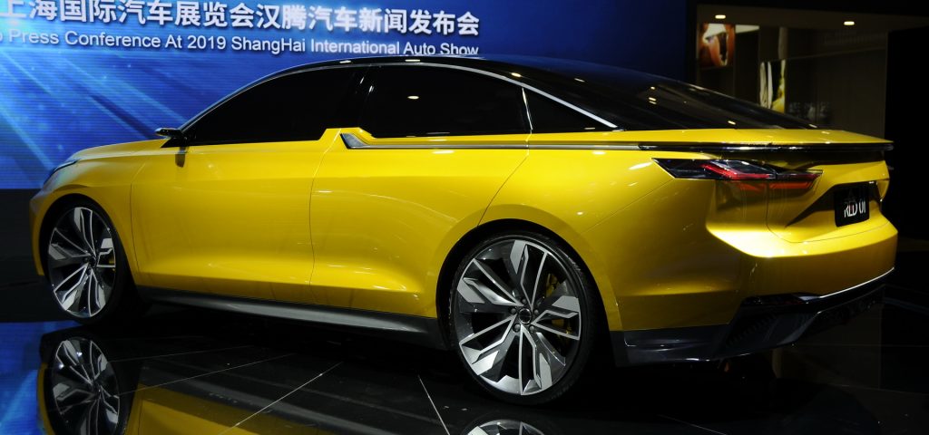 HanTeng Red 01 Is An Interesting EV Concept, Despite The Cheese Grater ...