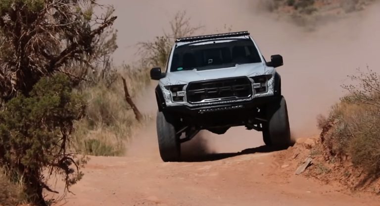 Ken Block Hoons His Special Ford F-150 Raptor In Utah | Carscoops
