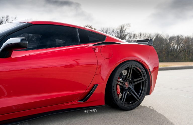 Torch Red C7 Corvette Z06 Looks Great On 20-Inch Black Alloys | Carscoops