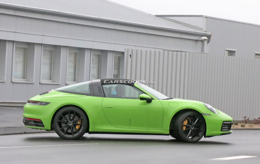 2020 Porsche 911 Targa With Removable Top Photographed Undisguised In ...