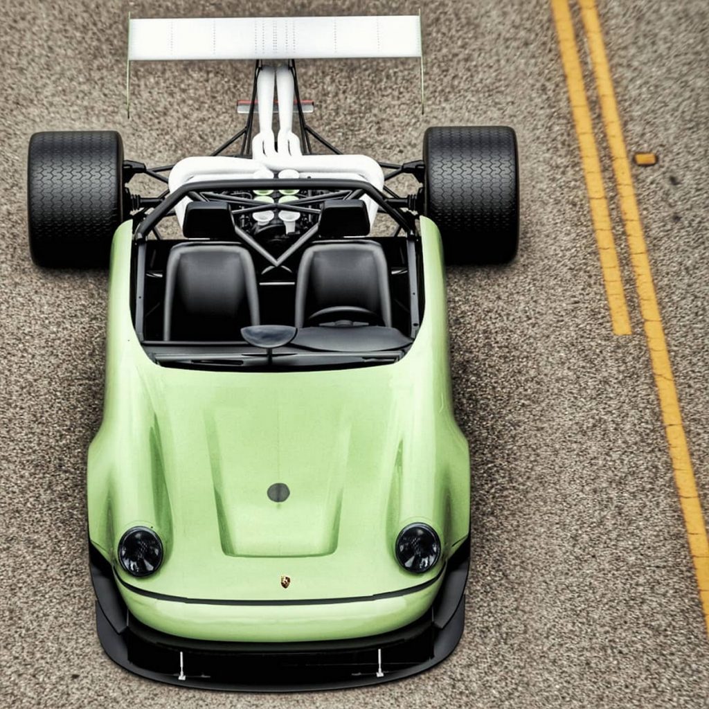The Half11 Looks Like A Porsche 911 That Was Rear Ended By An Old F1 ...