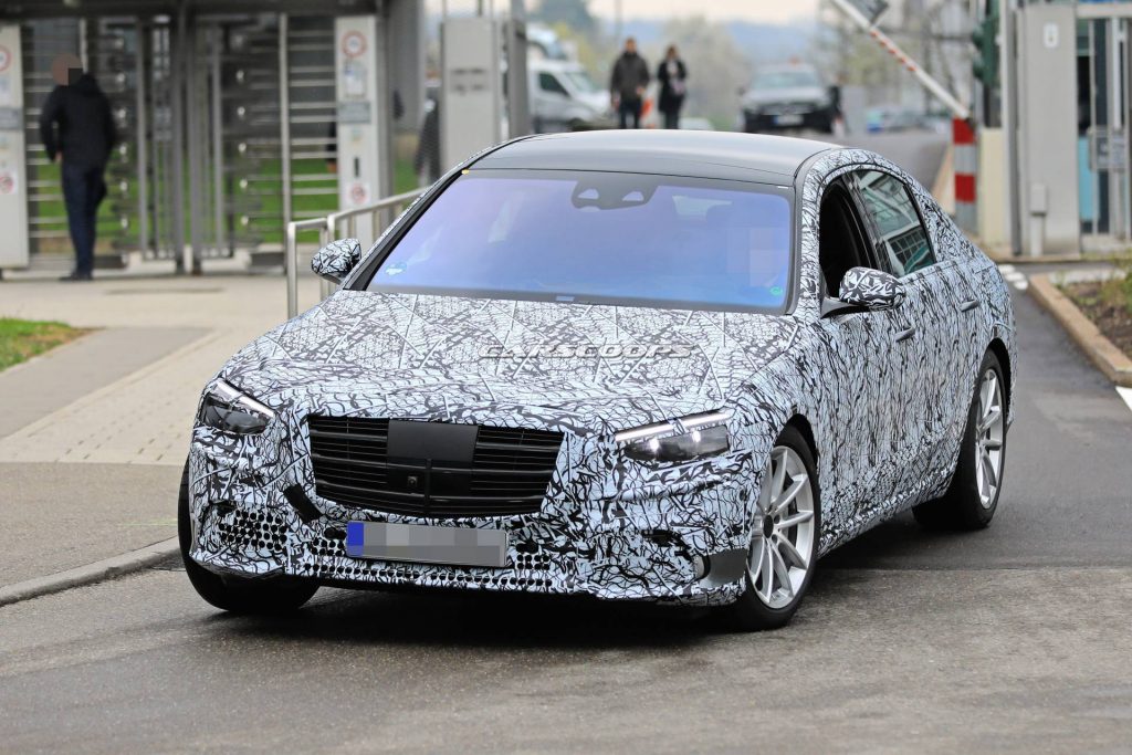 2020 Mercedes S-Class Spied Again, Offers First Look At New Grille ...