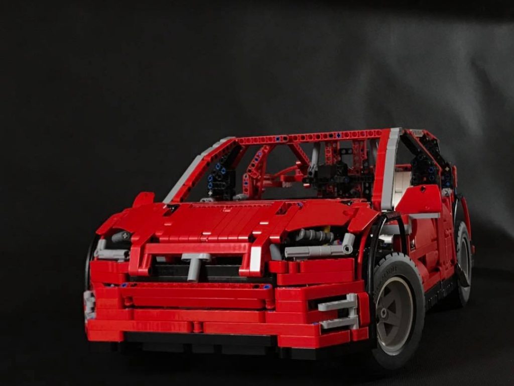 Tesla Model X Recreated On Amazing 1:10 Scale Model By Lego Technic Fan ...