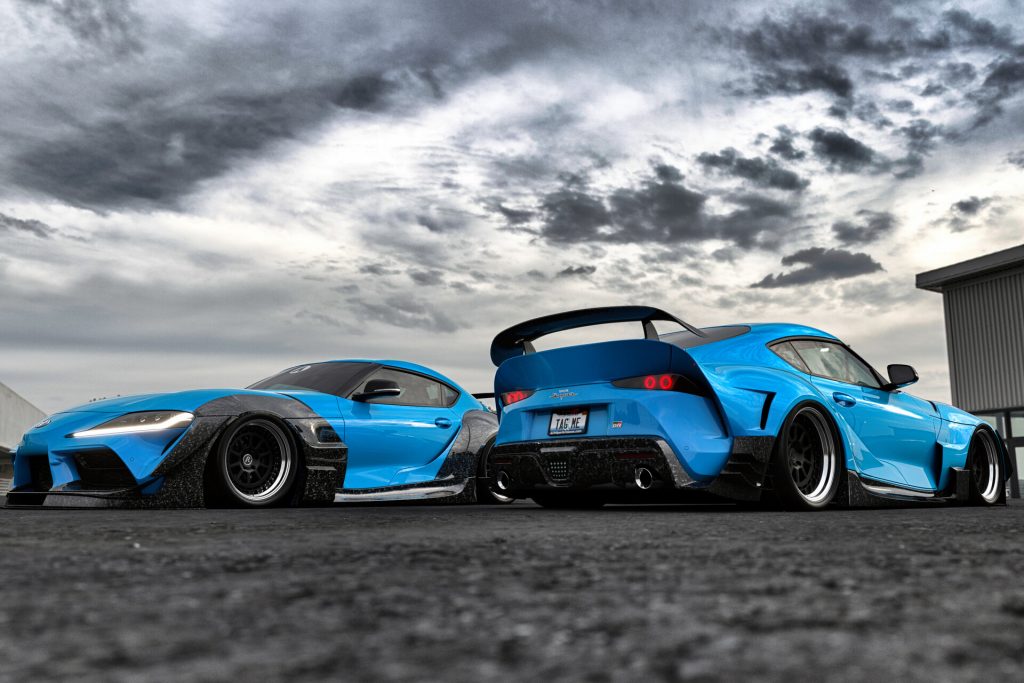 This Is What The New Toyota Supra Looks Like With A Widebody Kit ...