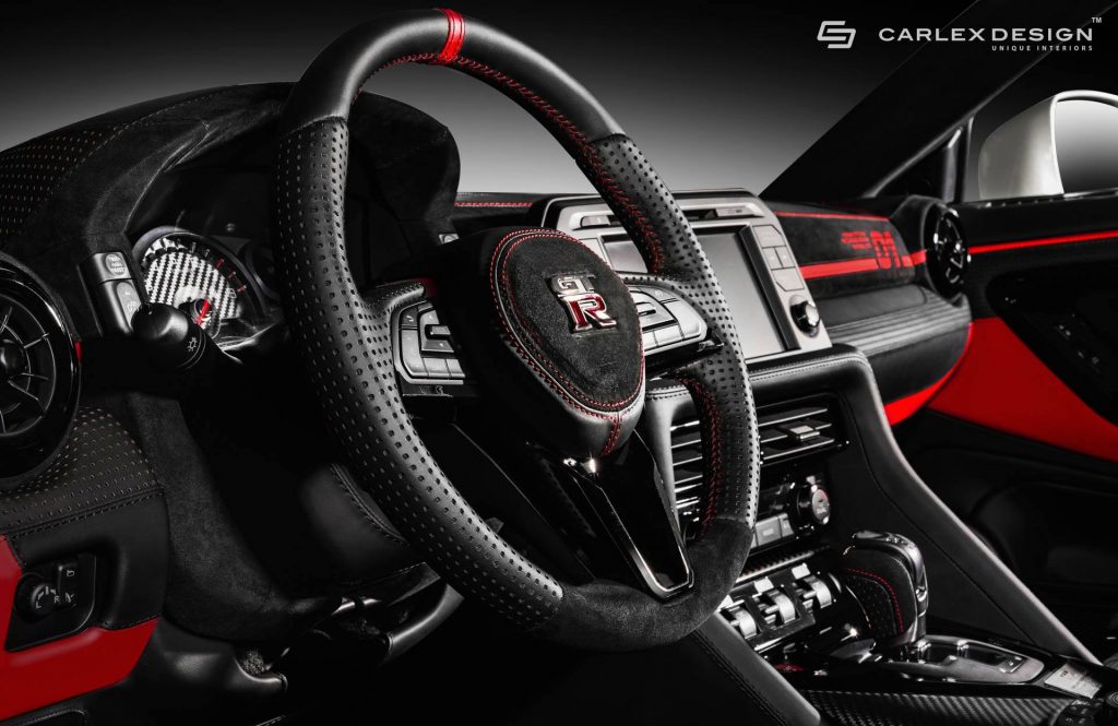 This Nissan GT-R’s Unique Cabin Comes Courtesy Of Carlex Design | Carscoops