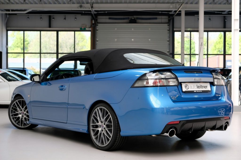 One-Of-One 2012 Saab 9-3 Cabriolet Sky Blue Edition Sold For $66,500 ...