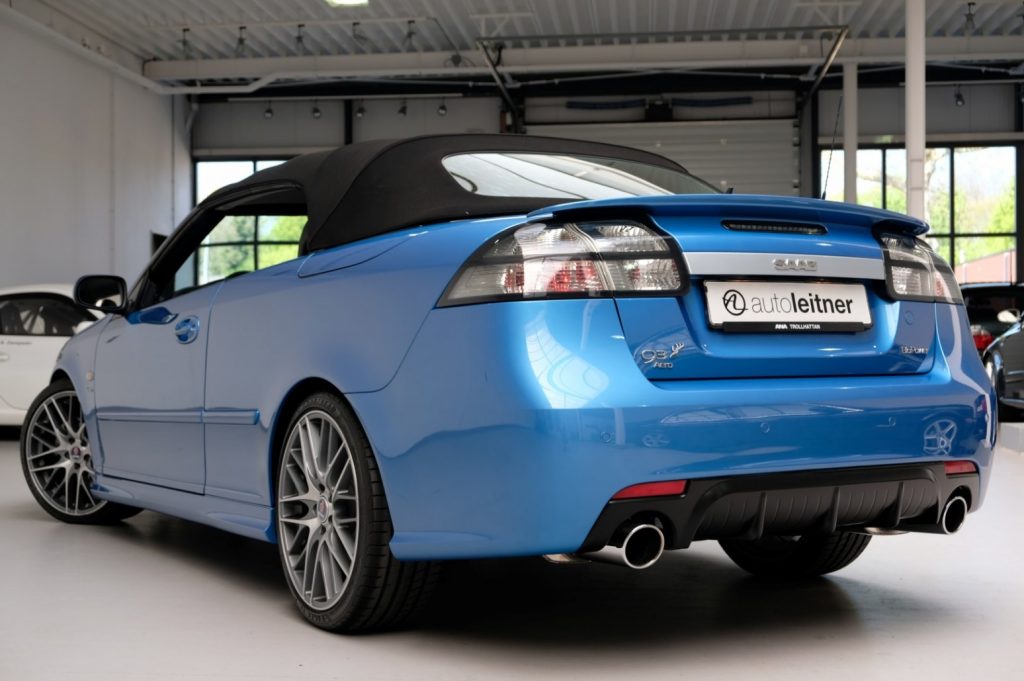 One-Of-One 2012 Saab 9-3 Cabriolet Sky Blue Edition Sold For $66,500 ...