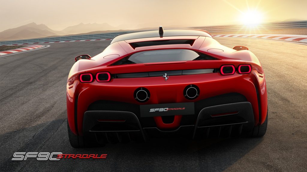 Ferrari SF90 Stradale Powerslides Next To Fiat 500L, New Promo Could Be ...