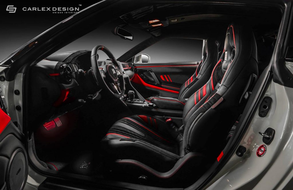 This Nissan GT-R’s Unique Cabin Comes Courtesy Of Carlex Design | Carscoops