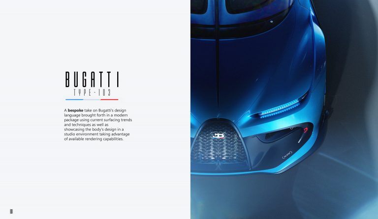 Bugatti Type 103 Concept Tries To Make The Chiron More Interesting ...