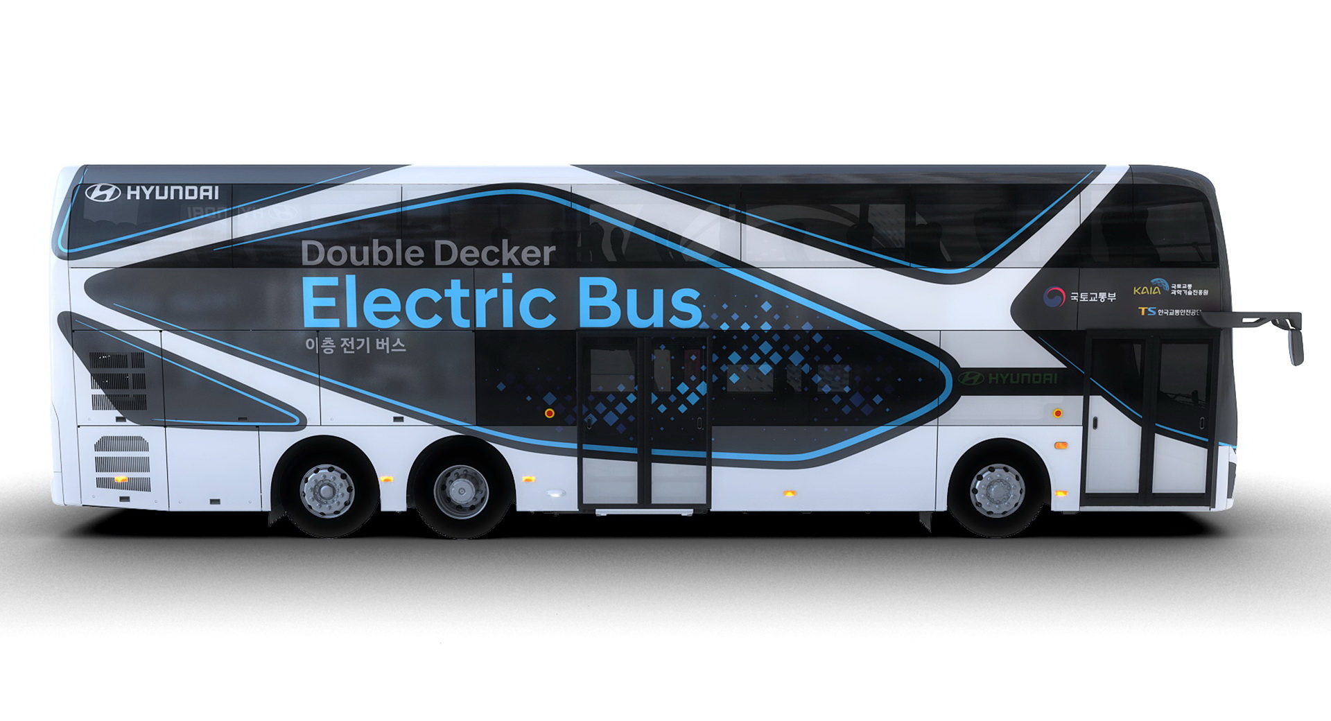 Hyundai Reveals Electric Double-Decker Bus With 186 Miles Of Range ...