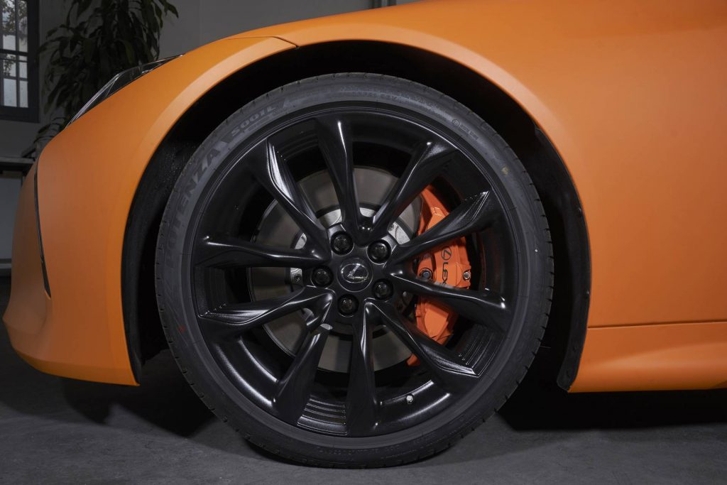 Lexus LC 500h Matte Prototype’s “Space Orange” Paint Has Us Sold ...