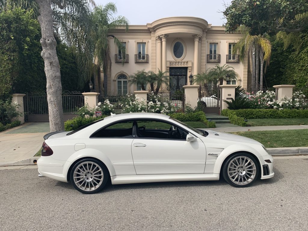 Mercedes-Benz CLK 63 AMG Black Series Looks Mean Even In White | Carscoops