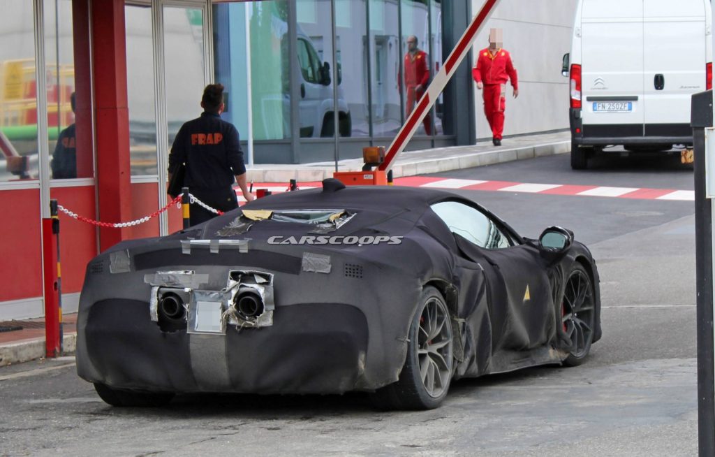 Ferrari’s 1,000 PS Hybrid Supercar Spotted A Week Before Its Official ...