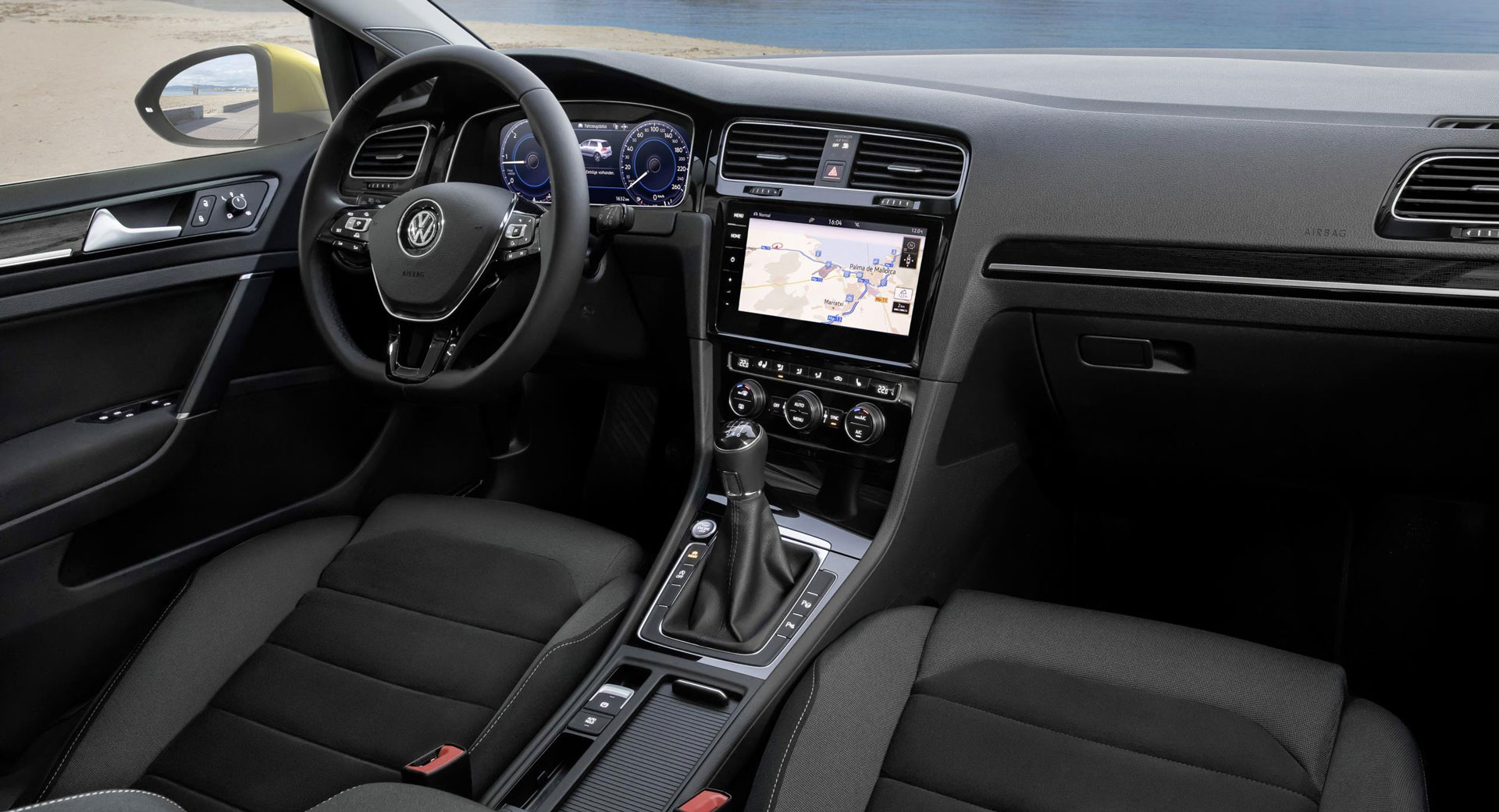 2020 VW Golf 8 Reveals Its Digital Cockpit In Official Rendering Ahead ...