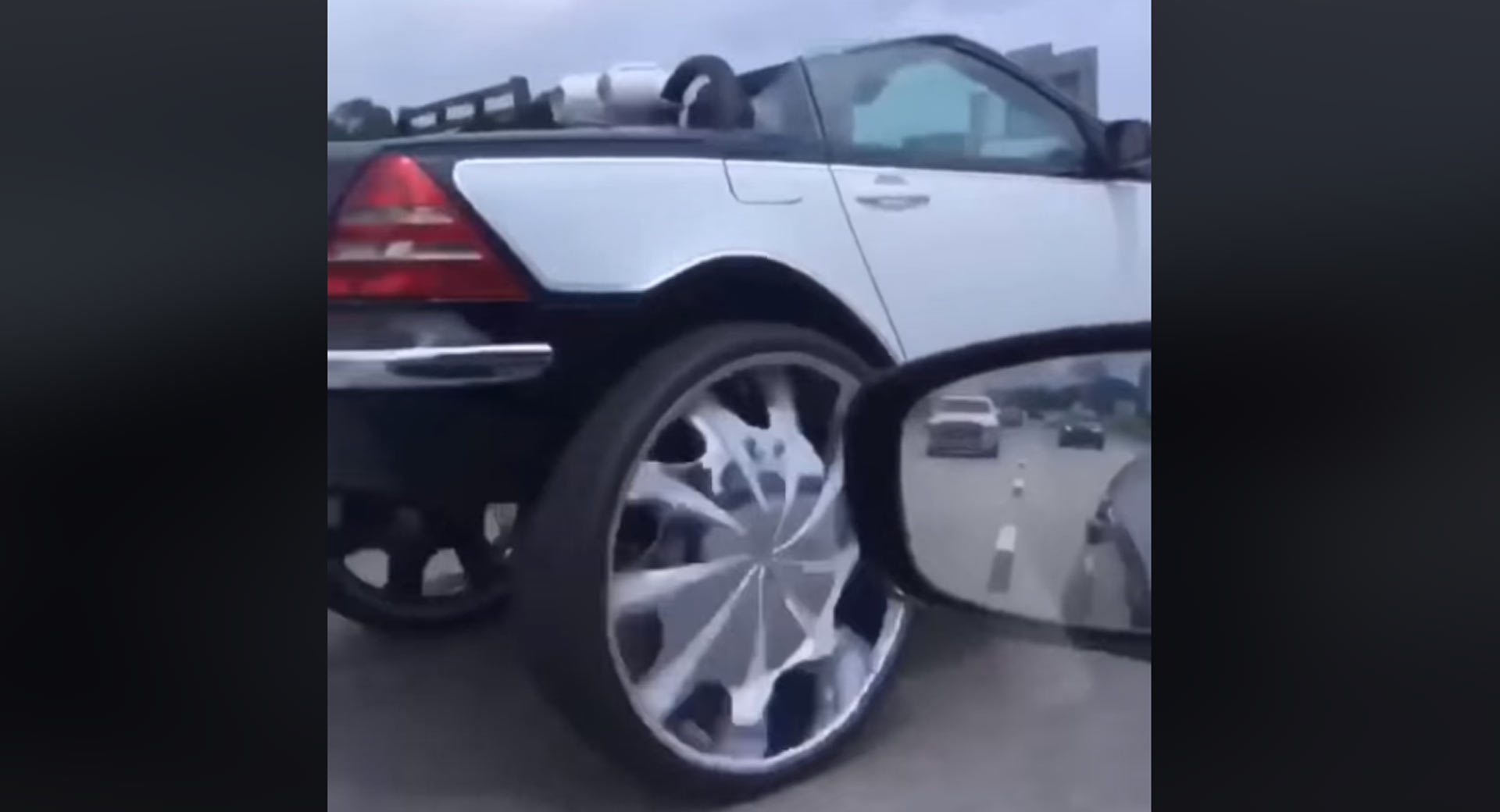 This Donked-Out Mercedes-Benz SLK Will Leave You Shaking Your Head ...
