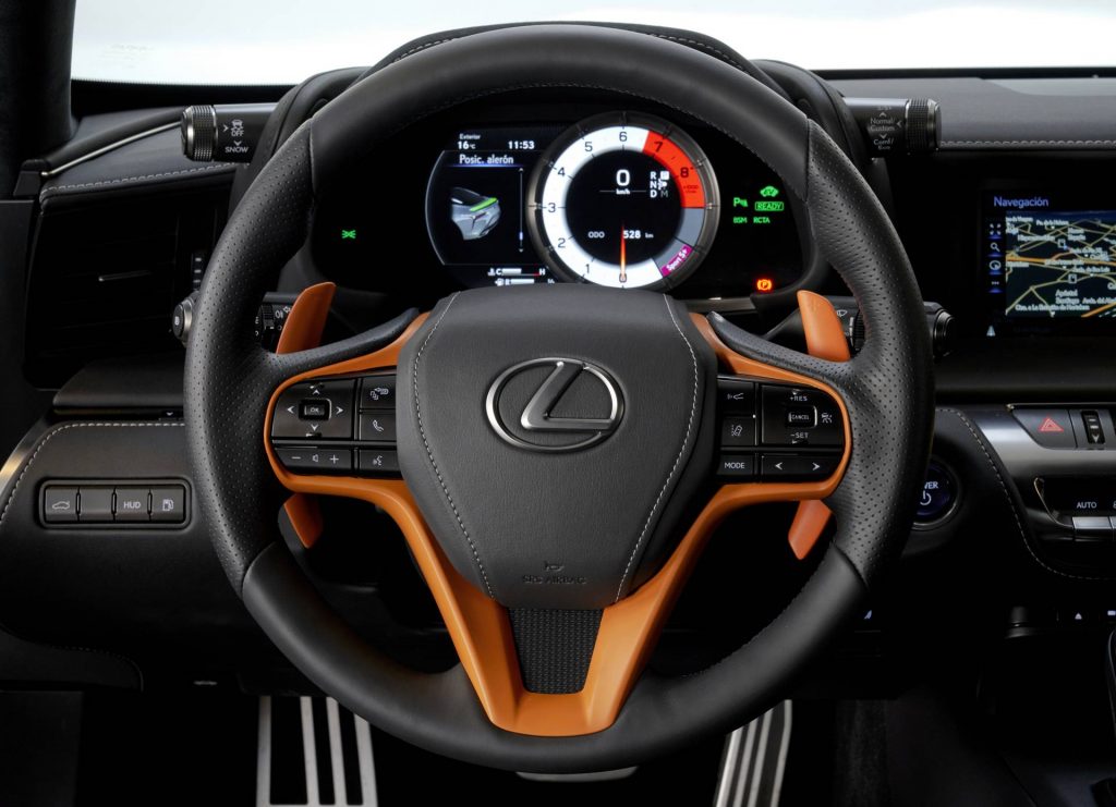 Lexus LC 500h Matte Prototype’s “Space Orange” Paint Has Us Sold ...