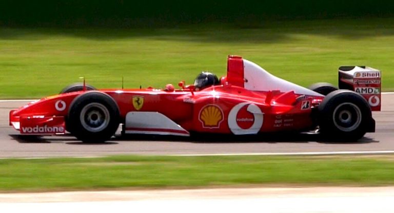 The Ferrari F2002 In Which Michael Schumacher Won The 2002 F1 Title Is ...