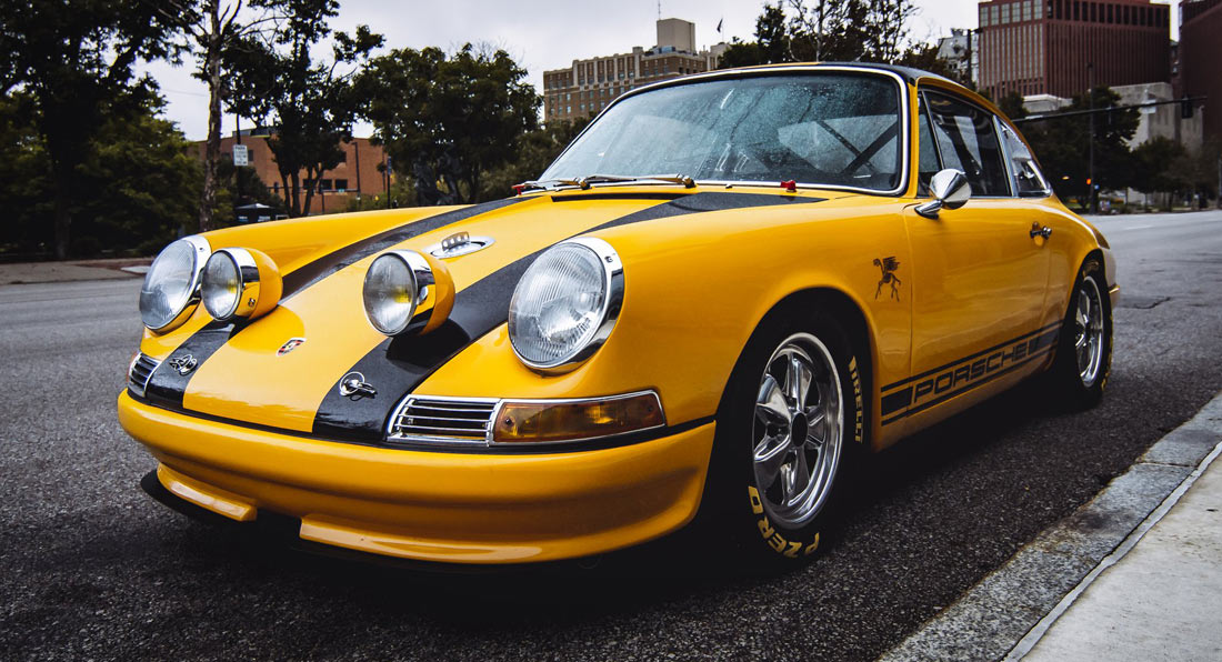 This 1967 Porsche 911 S 2.7 Is Like A Retrolicious German Bumblebee ...