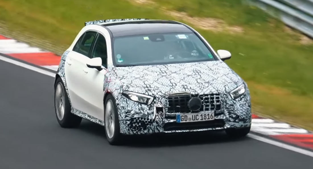 2020 Mercedes-AMG A45 Hatch Stretches Its Legs At The ‘Ring | Carscoops
