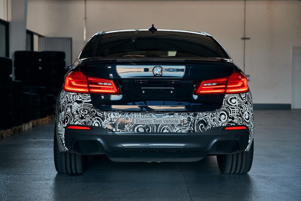 BMW’s Power BEV Trial Vehicle Is A 710 HP 5-Series Sedan | Carscoops