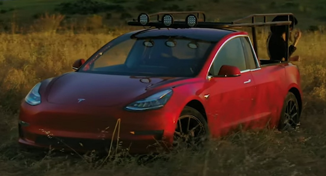 Meet The Truckla: A Tesla Model 3 Based Pickup | Carscoops