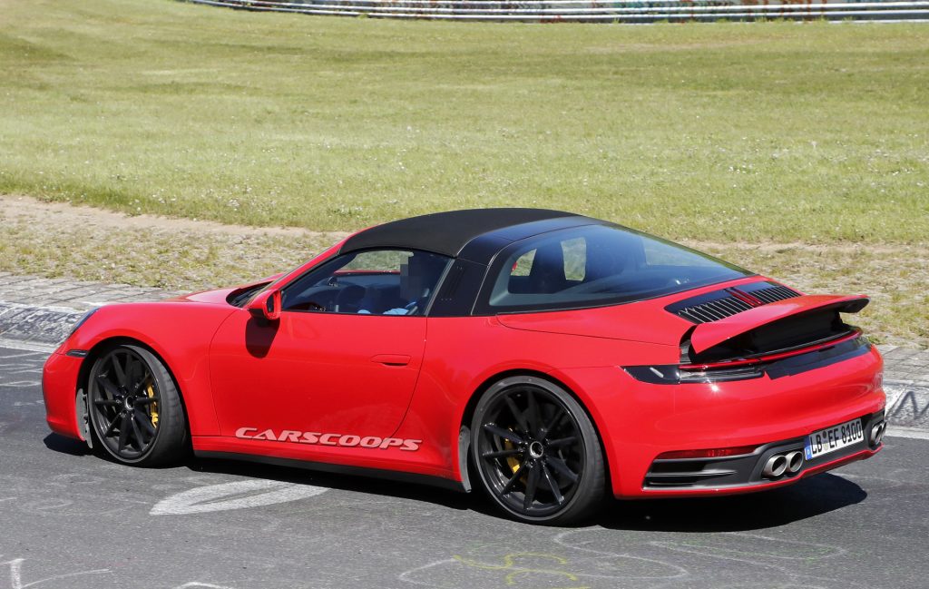 Undisguised Porsche 992 Targa Test Car Gets The Nurburgring Treatment ...
