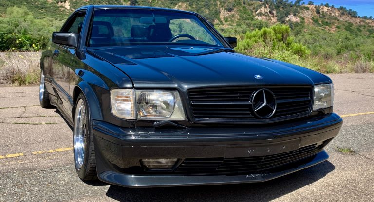 Mercedes-Benz 560SEC Widebody: Big, Bad, And Old School To The Core ...