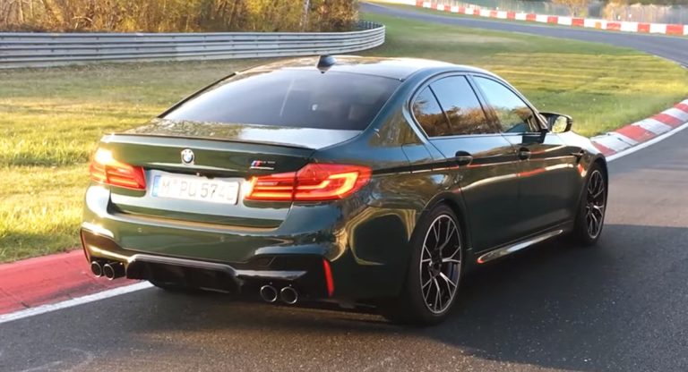 BMW M5 Competition Laps The ‘Ring In 7:35, Kills A Bird In The Process ...