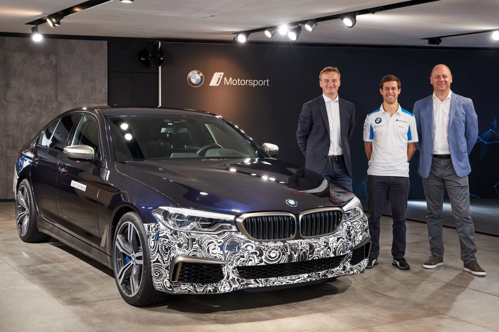 BMW’s Power BEV Trial Vehicle Is A 710 HP 5-Series Sedan | Carscoops