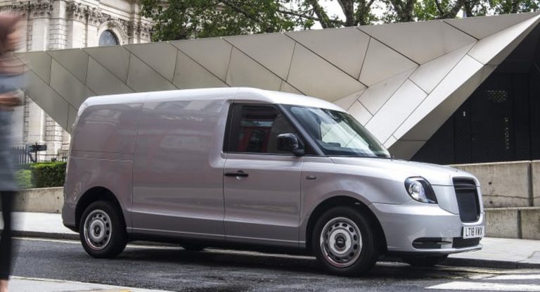 LEVC Debuts Light Van Version Of Its Electrified London Taxi | Carscoops
