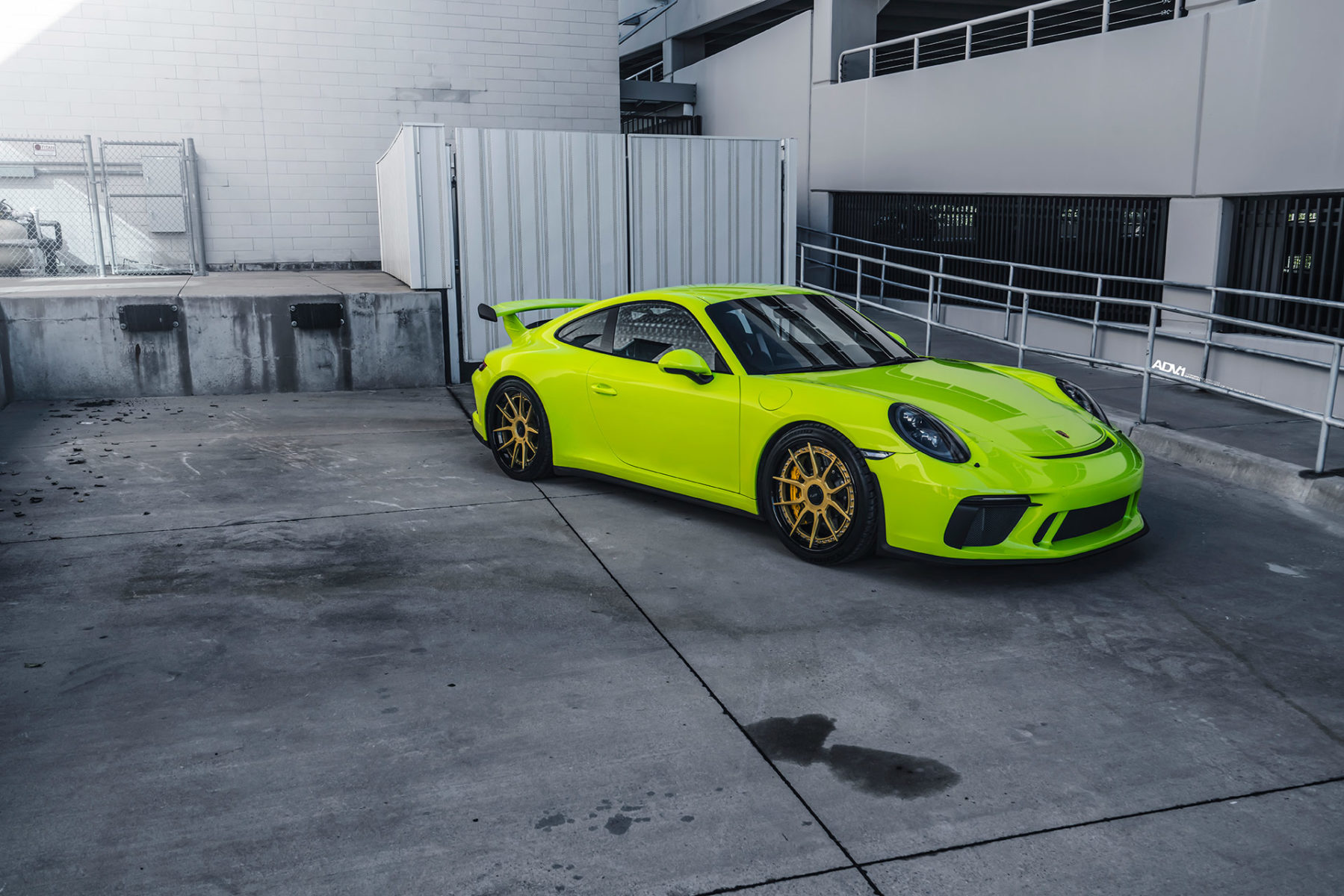 Acid Green Porsche 911 GT3 Will Burn Your Eyes And Steal Your Soul ...