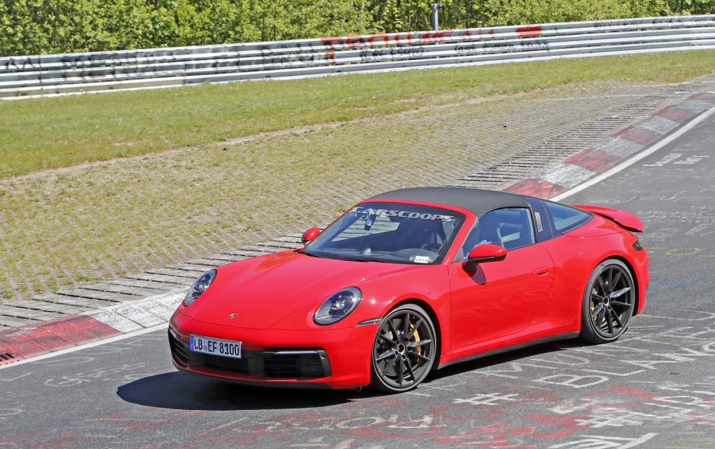 Undisguised Porsche 992 Targa Test Car Gets The Nurburgring Treatment ...