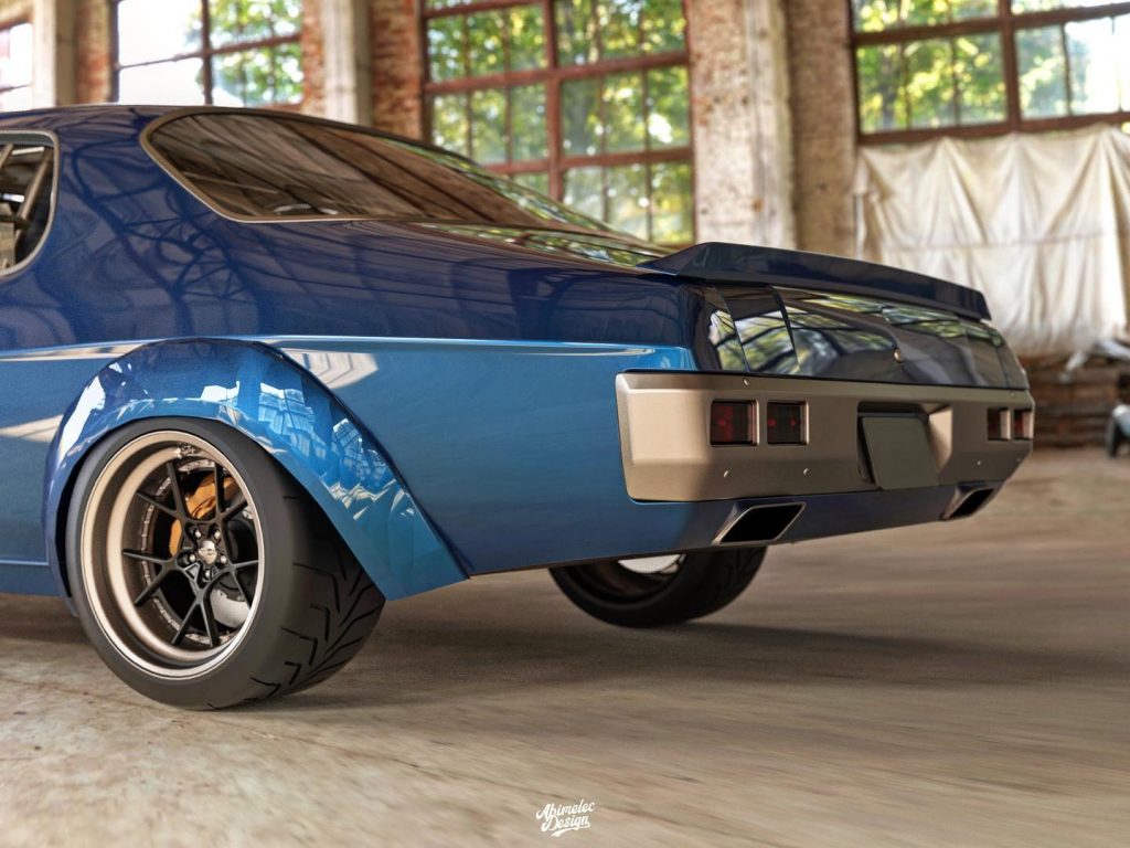 1973 Holden Monaro GTS Restomod Envisioned With Corvette Z06 Heart ...