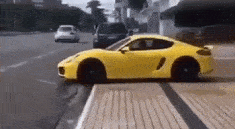 Throttle-Happy Porsche Cayman Driver In Brazil Crashes Into Sign ...