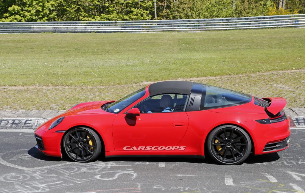 Undisguised Porsche 992 Targa Test Car Gets The Nurburgring Treatment ...