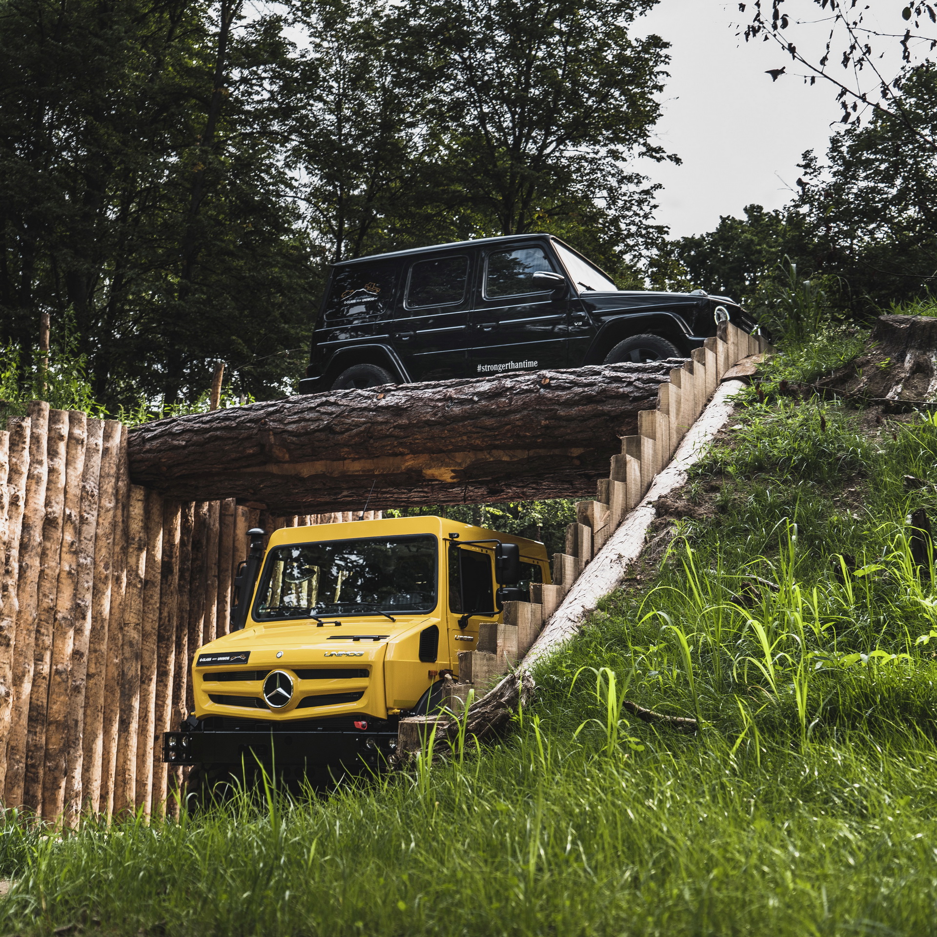 Mercedes-Benz Brings New G-Class And Unimog Together For A Summit ...