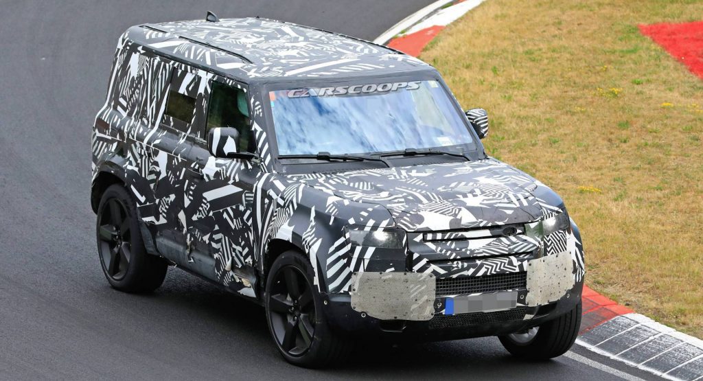 2020 Land Rover Defender Sheds Most Plastic Camo As It Returns To The ...